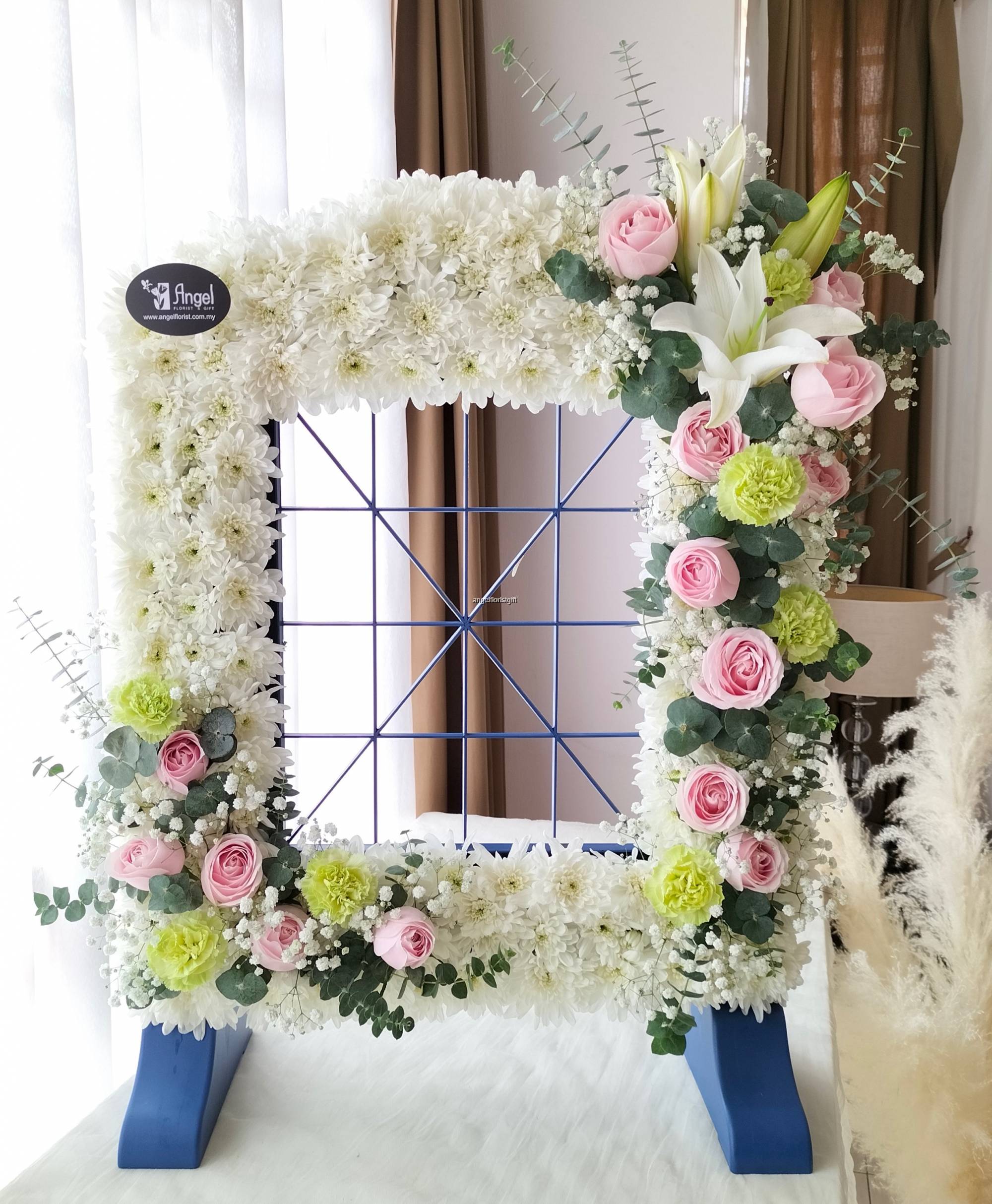 Funeral Floral Photo Frame